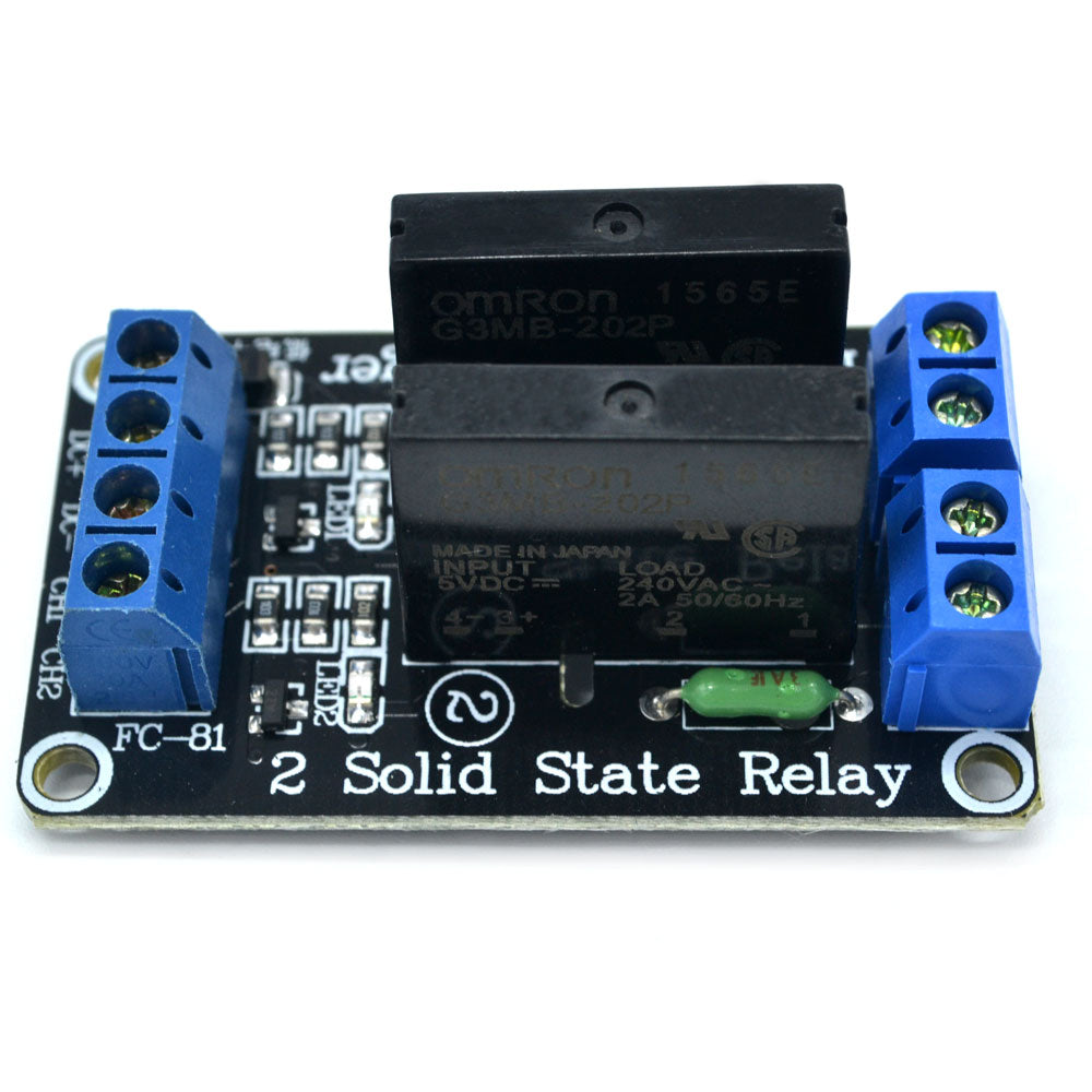 Relay Card 2 Channel (Solid State) – JvZ Digital Sourcing
