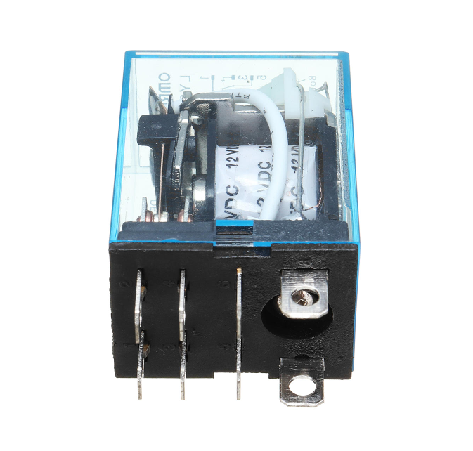Power Relay With Din Rail Bracket (12V Coil, 10A 250VAC Contact) – JvZ ...